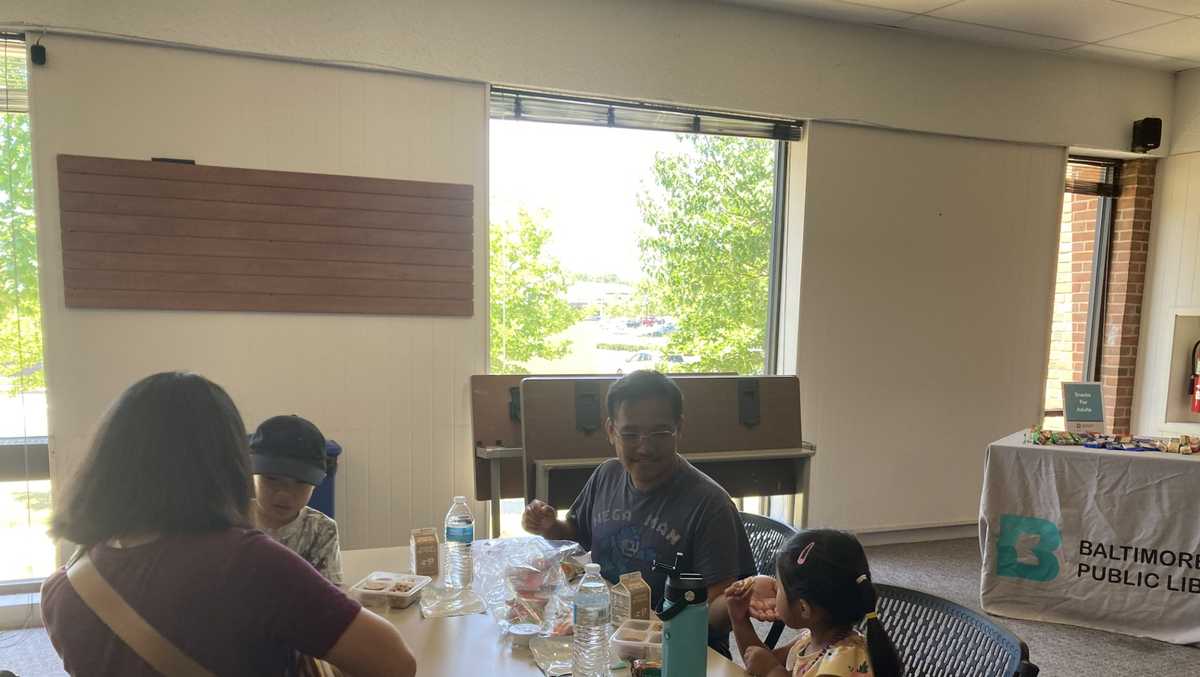 Baltimore County libraries help out families with summer meals