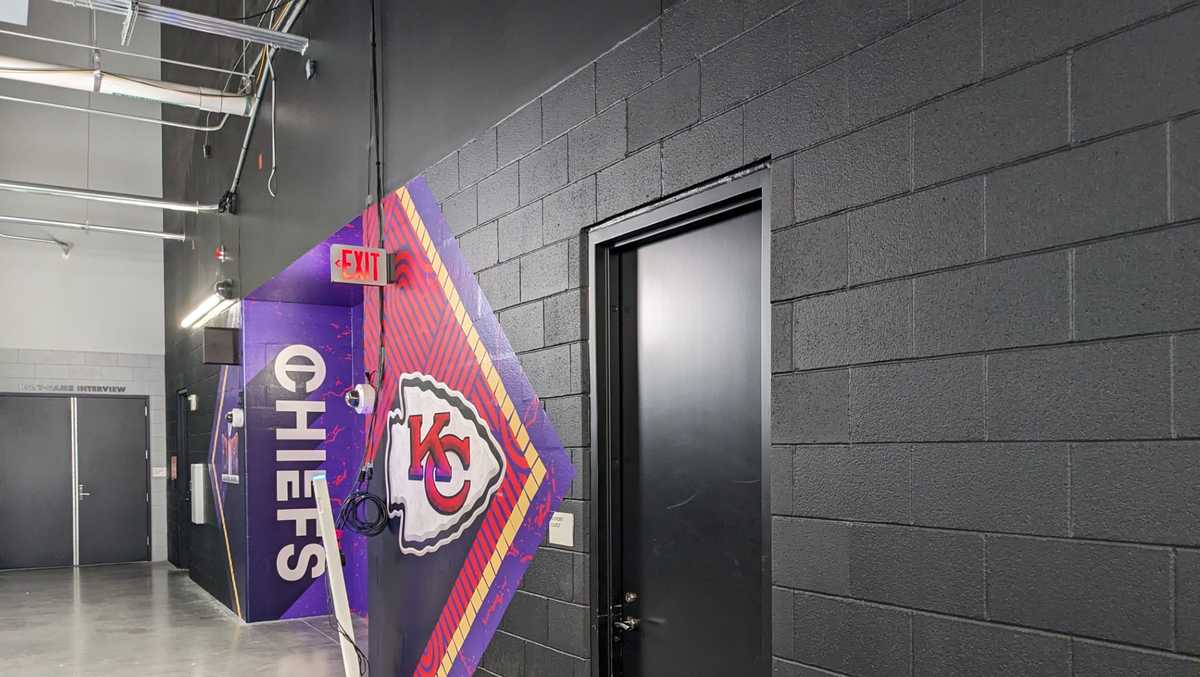 Chiefs are indeed using the Raiders' locker room this week