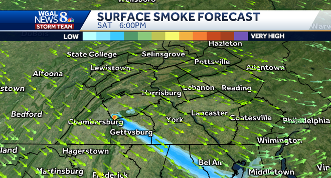 Elevated wildfire risk for the Susquehanna Valley