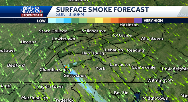 Elevated wildfire risk for the Susquehanna Valley