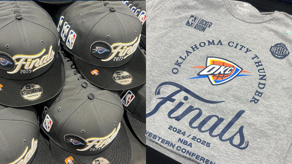 Thunder NBA Finals Gear: Fans line outside stores to get merch