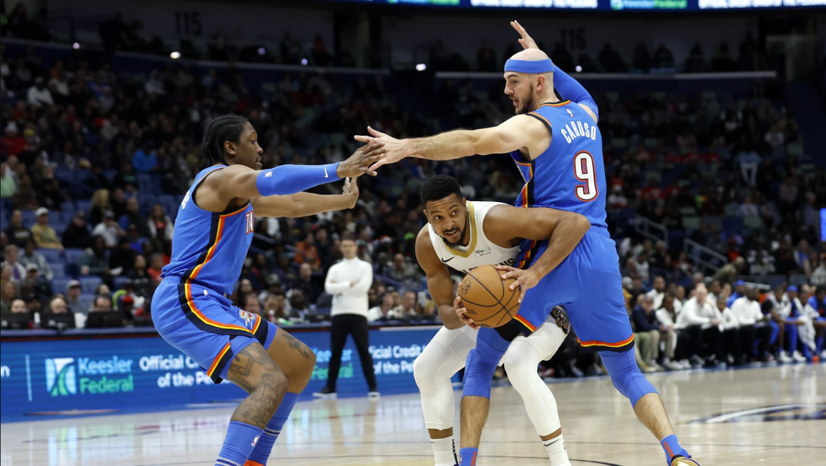 Thunder beat Pelicans 119-109 for their 7th victory in last 8 games