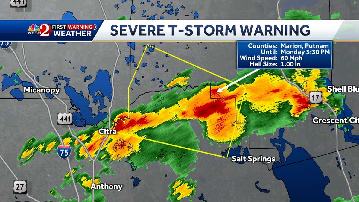 Severe Thunderstorm Warning Issued Expires