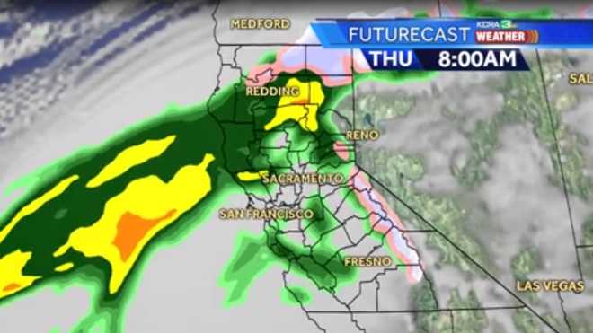 Storm set to hit NorCal with rain, wind
