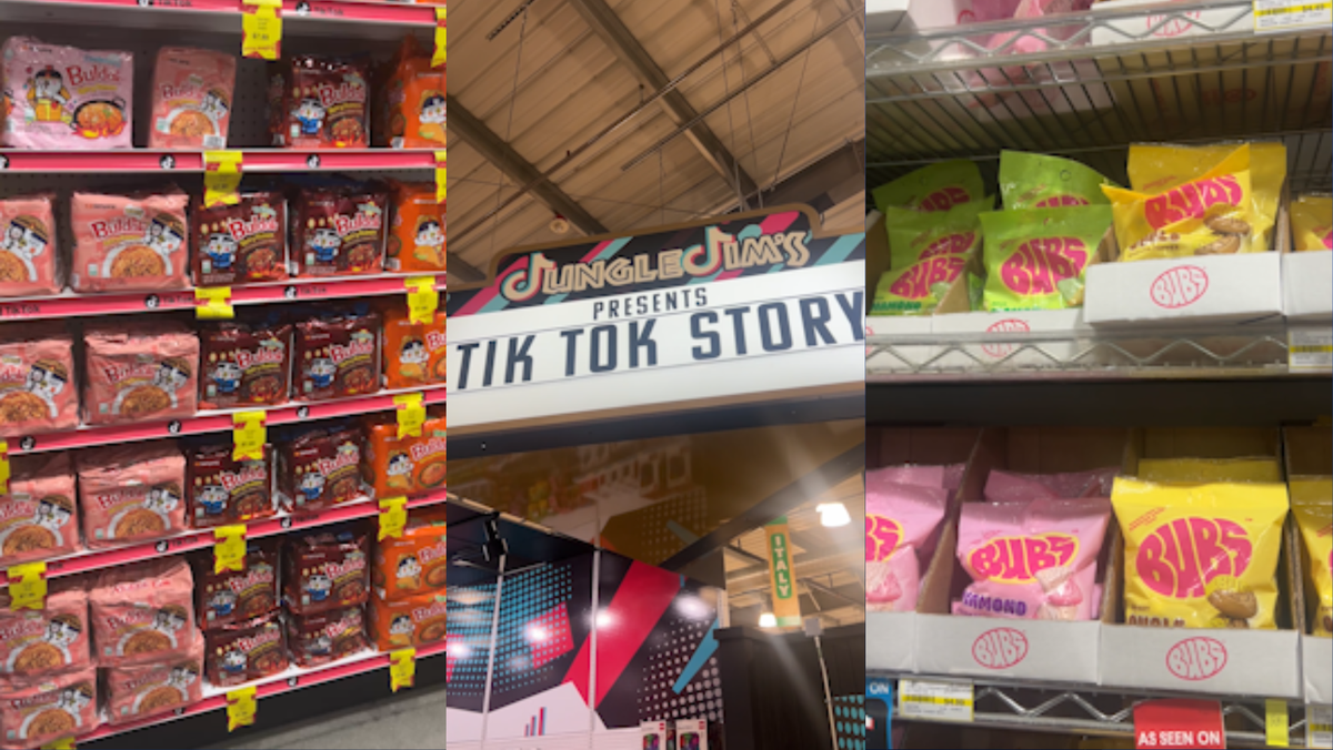 There's a new TikTok section at Jungle Jim's: Here's what we found inside