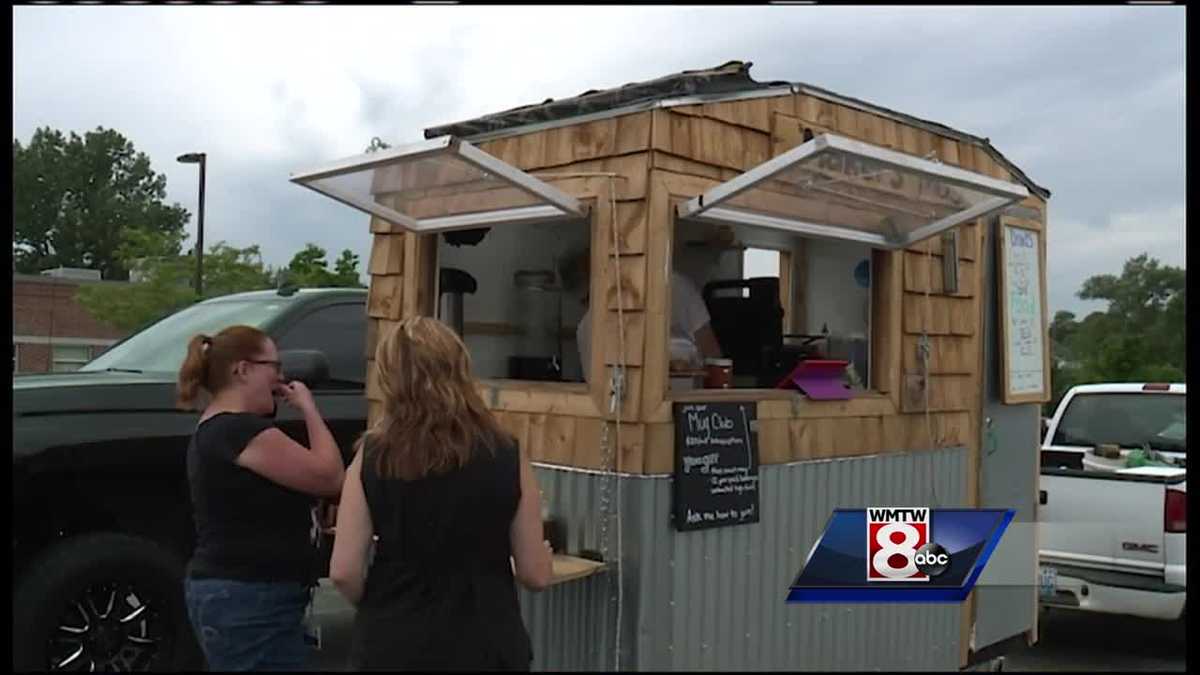 Check out this mobile mini cafe