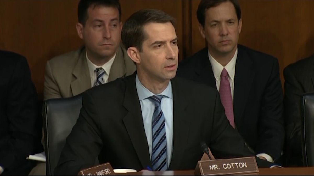 Sen. Cotton says he's running for reelection in 2020