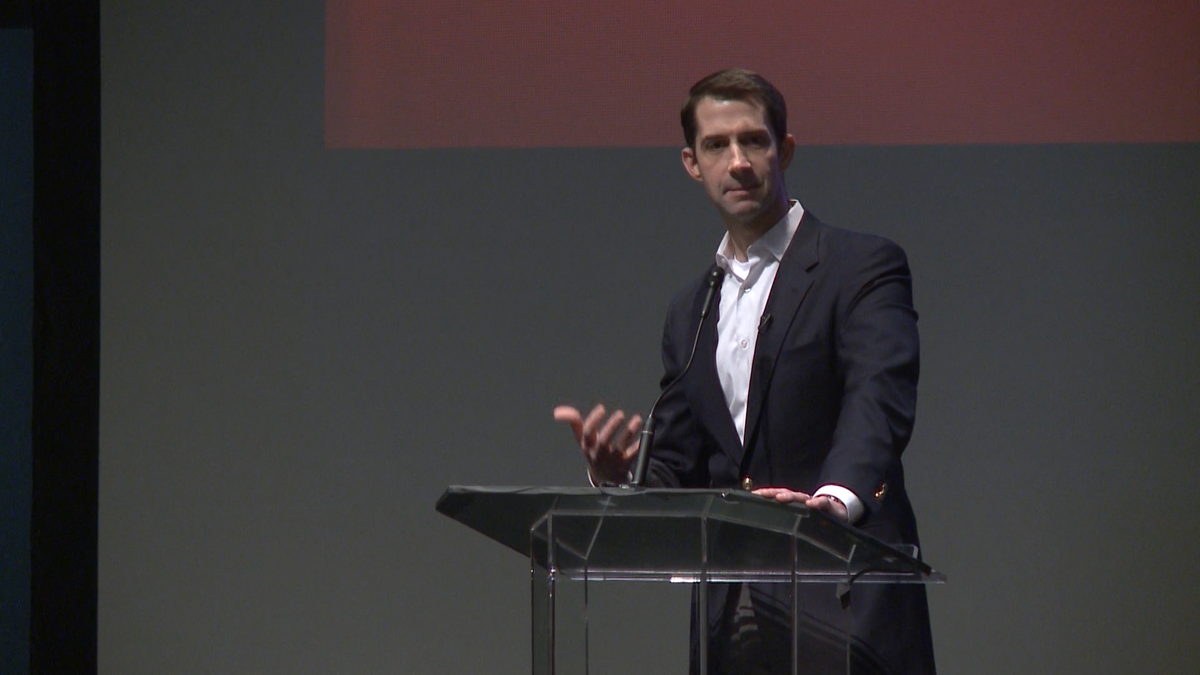 Arkansas Senator Tom Cotton supports asylum proclamation