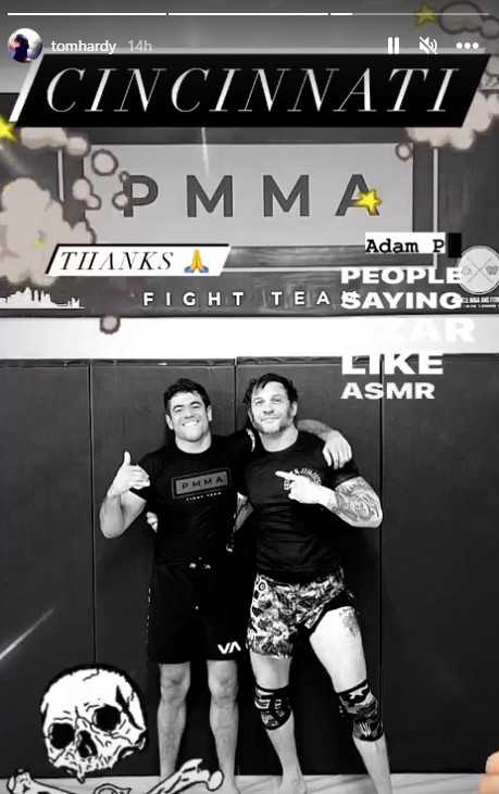 Tom Hardy in Cincinnati: Actor stops by local gym while filming movie