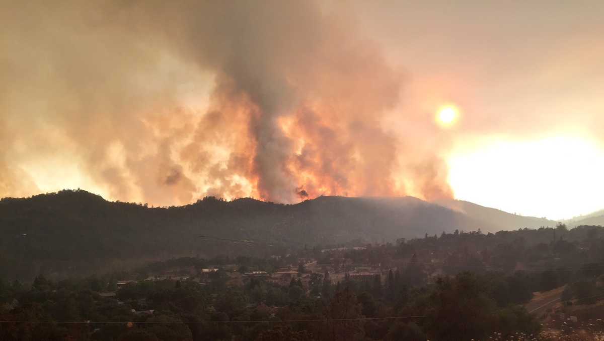 Mariposa County wildfire