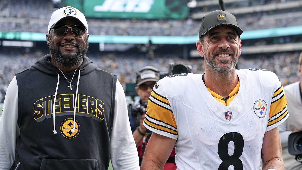 Aaron Rodgers looks right at home vs. Jets in Steelers debut