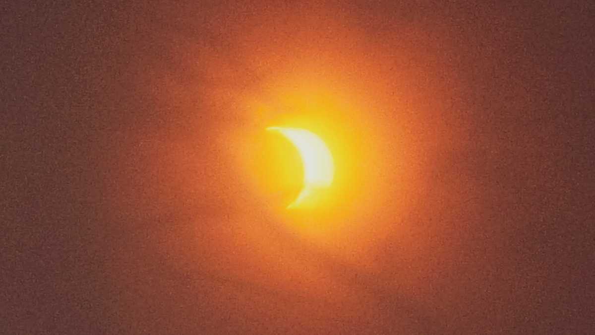 GALLERY: Watching the solar eclipse above Oklahoma's sky