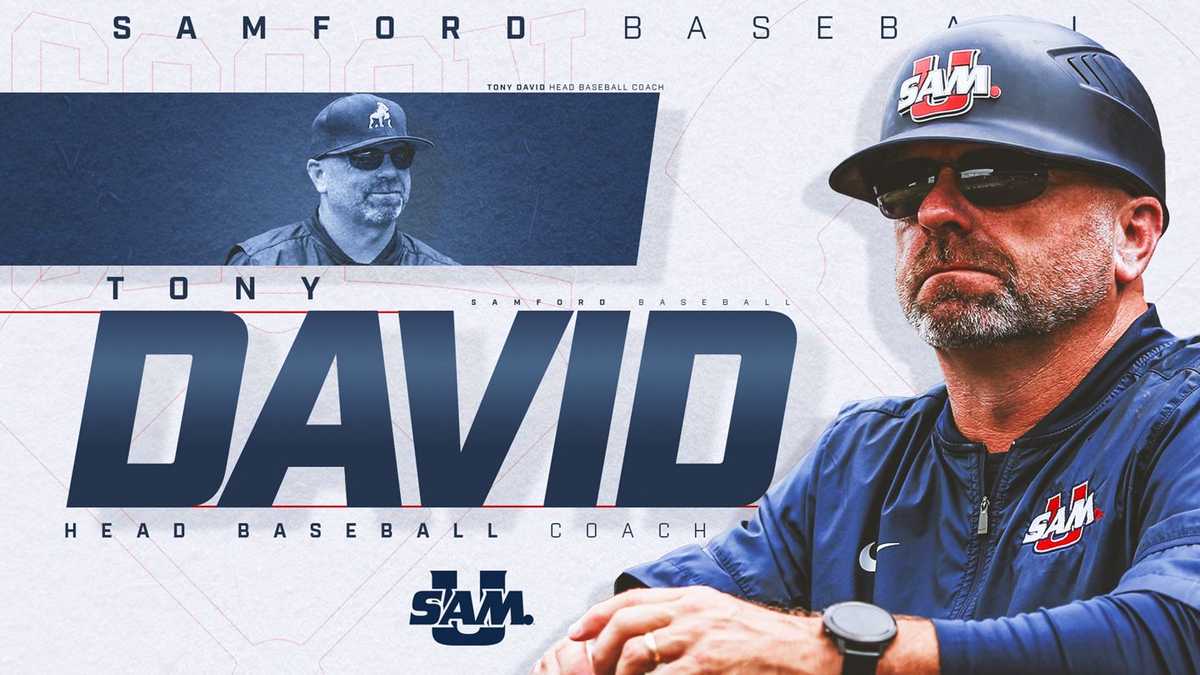 Tony David named Samford's new head baseball coach