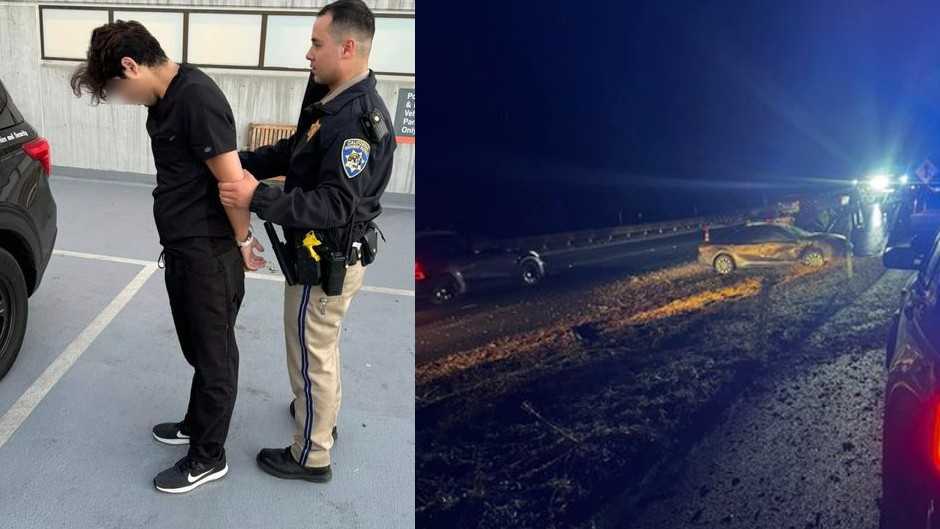 1 arrested for DUI crash causing morning traffic, CHP says