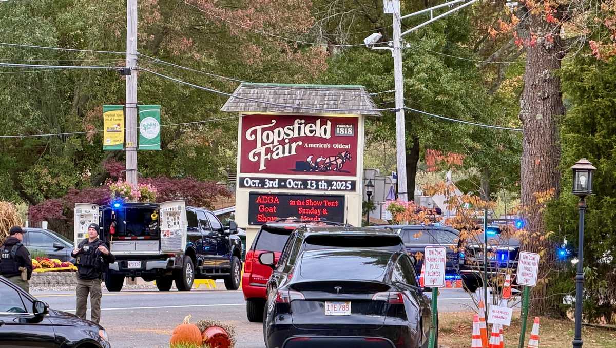 One person in custody after threatening Topsfield Fair