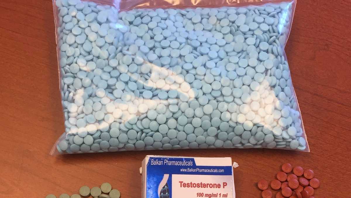 $30,000 in pills, steroids seized from Topsham home