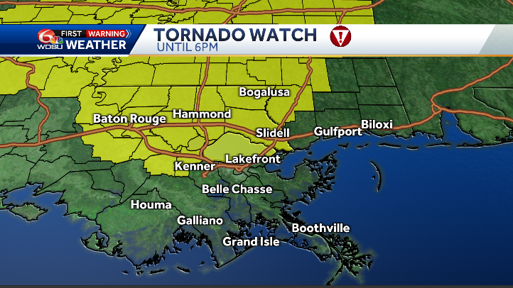 Level 3 & 4 risk for severe weather expected today