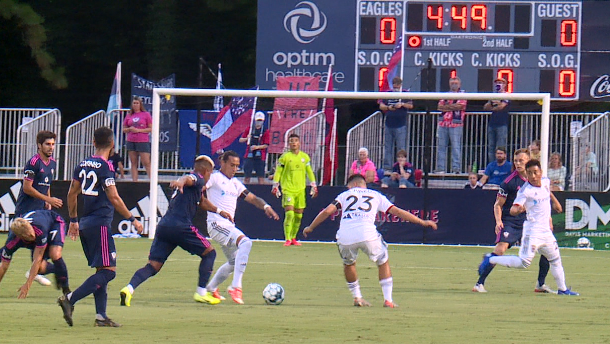 Tormenta FC season opener with fans a success