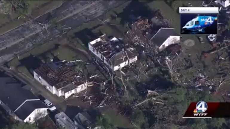 April one of the busiest tornado months in South Carolina recorded history