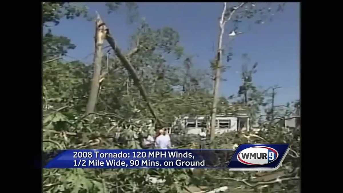 10 years ago, tornado tore destructive path through NH