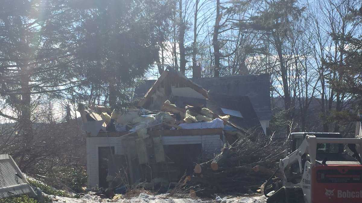Rare tornado leaves trail of damage through Conway