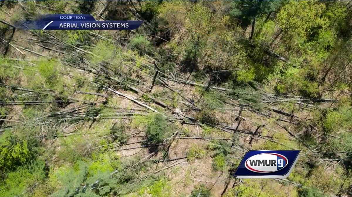 Western NH tornado's path was second-longest since 1950, officials say