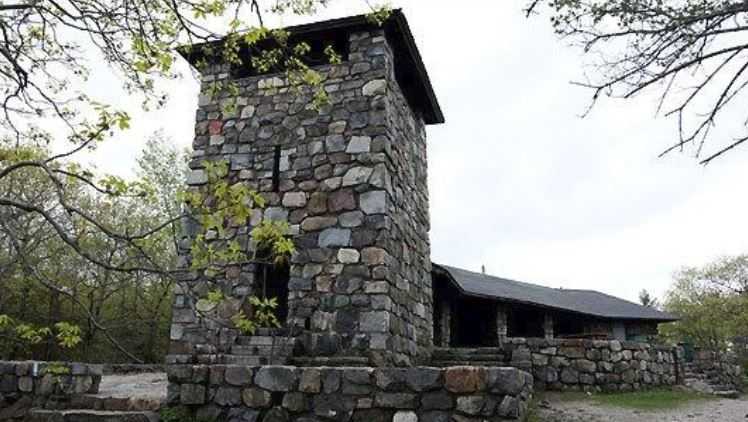 Woman injured after fall from Blue Hills tower