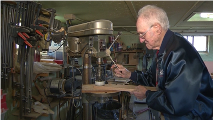 Hundreds of wooden toys made by 92-year-old toymaker donated to local ...