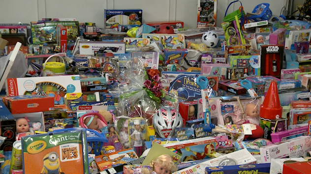 Recycled Percussion buys toys for thousands of children for Christmas