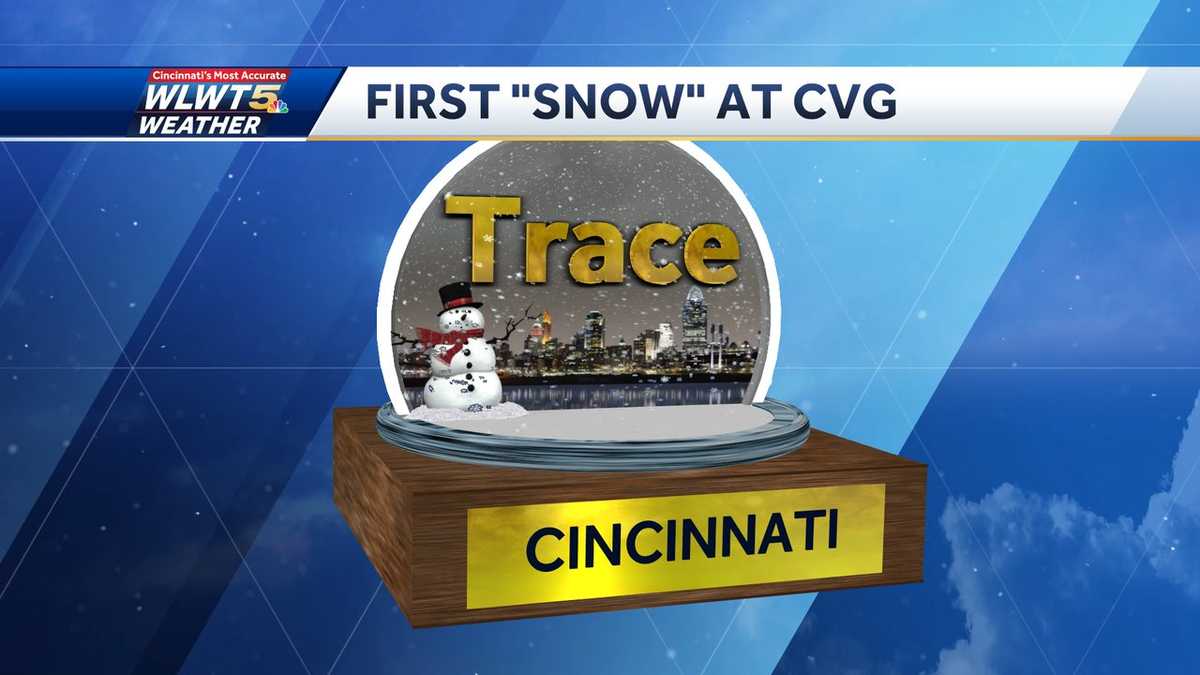 Snow in mid-October? CVG reports 'trace' of frozen precipitation