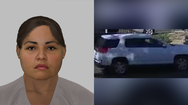 Police sketch, SUV photo released in Tracy homicide investigation