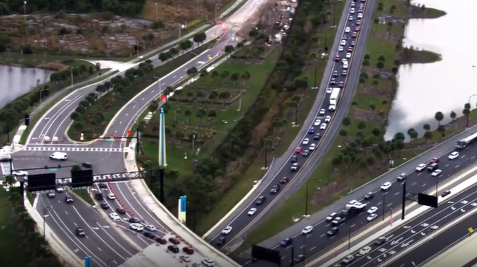 Record traffic surge in Florida anticipated this holiday season