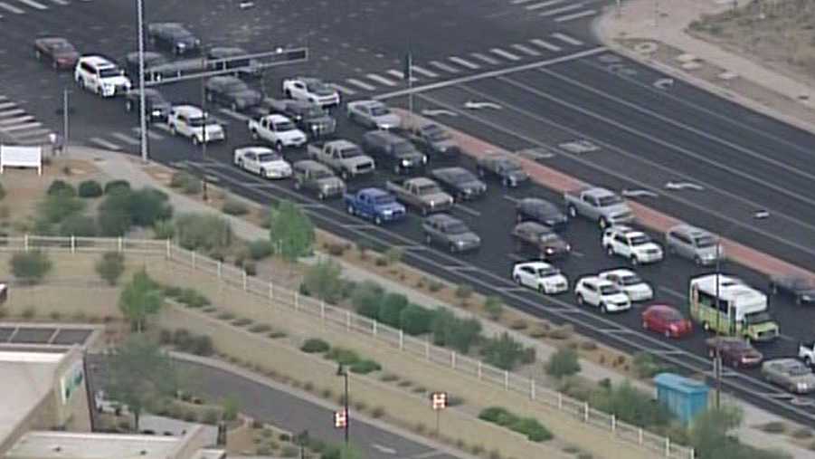 Drivers stuck in gridlock for hours after two deadly crashes