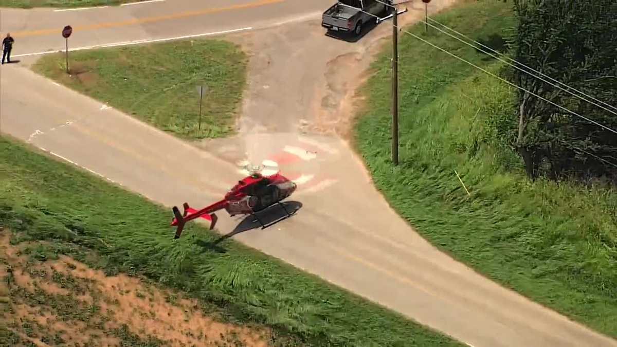 Oklahoma crews respond after man gets trapped under trailer