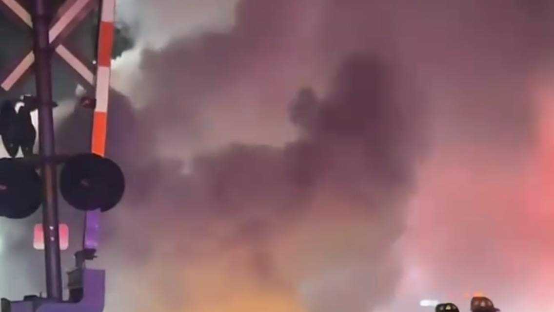South Carolina: Vehicle catches fire on Upstate train tracks