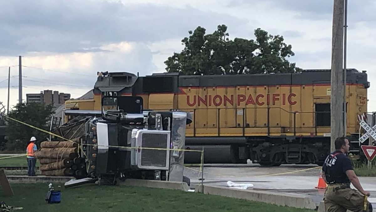 Train hits semi in Oklahoma City, police say