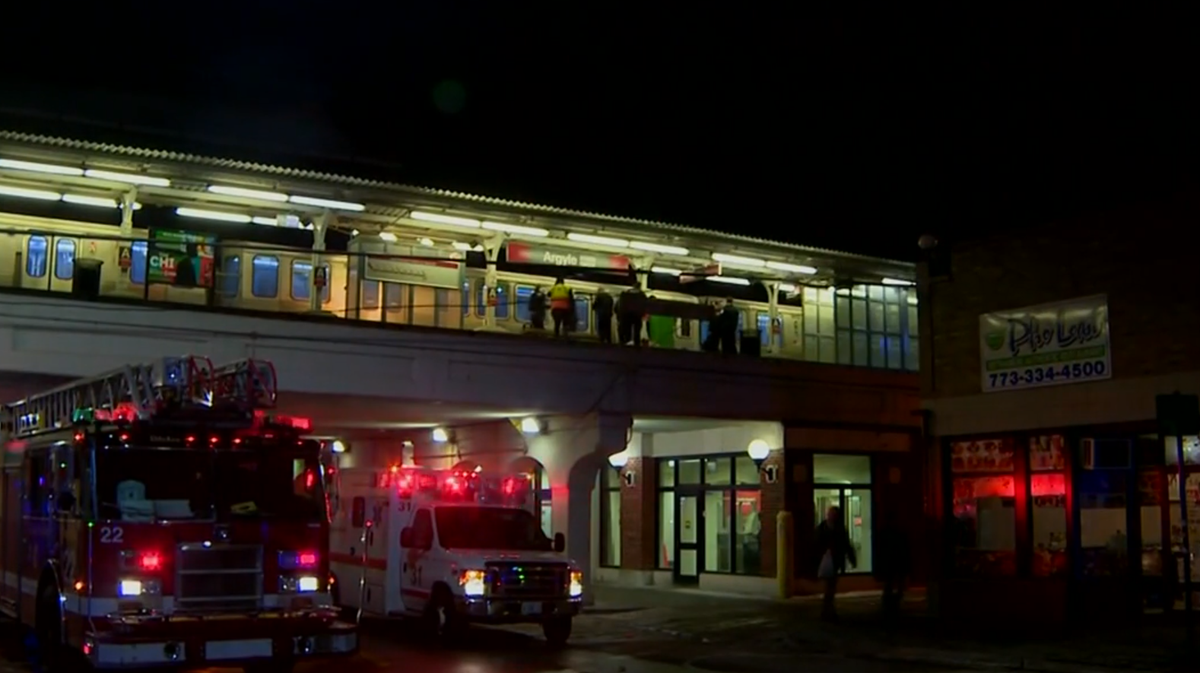 Surveillance video shows man setting commuter train on fire