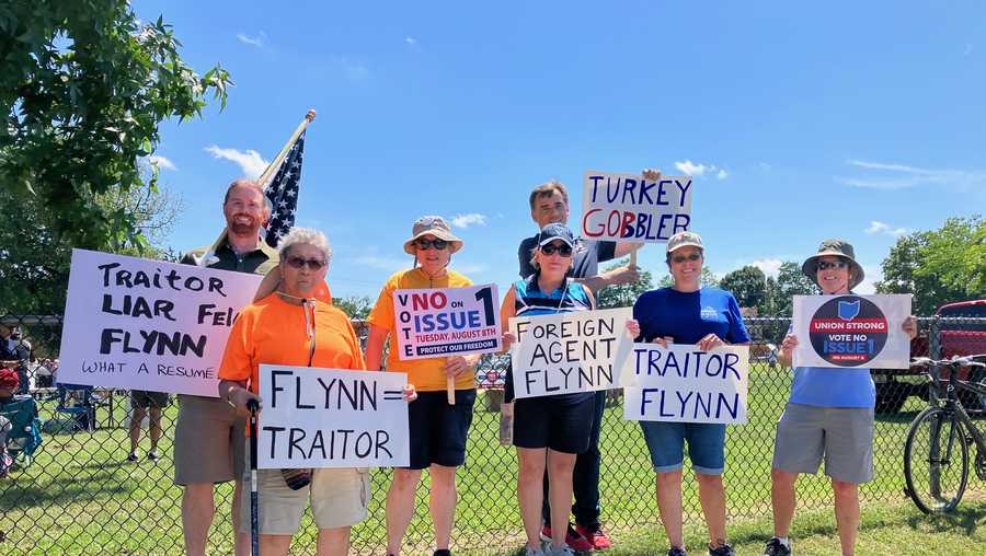 Community of Veterans host Michael Flynn protest Sunday