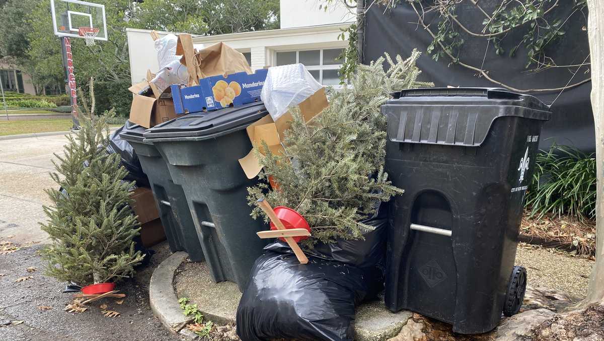 Problems with trash pick-ups in New Orleans continue into new year