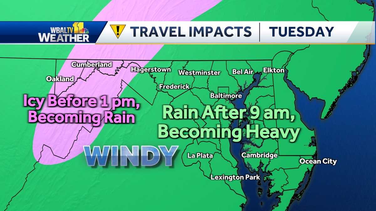 Thanksgiving travel weather: Rain ahead of holiday