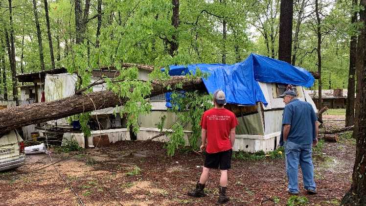 April Storms Spawn 4 Tornadoes In Mississippi