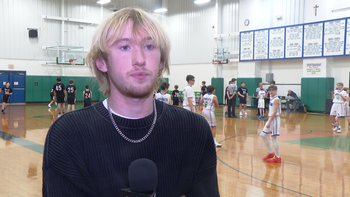 Crown Point's Trevor Harris reflects on breaking Section VII scoring record