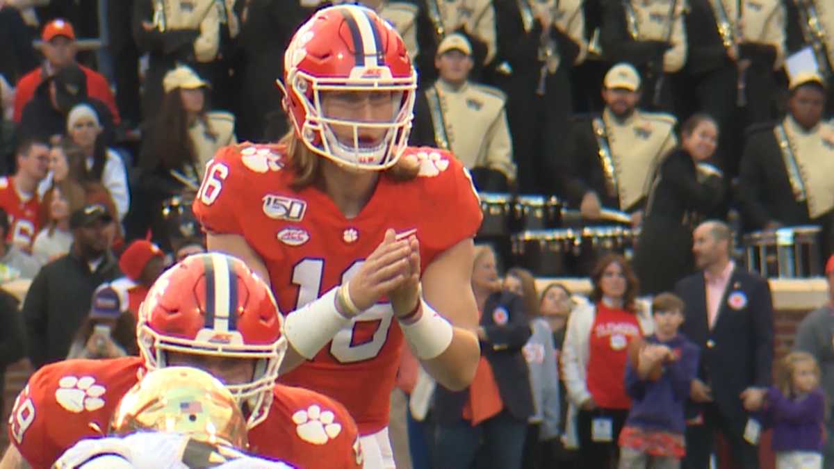 CONGRATS! Clemson quarterback Trevor Lawrence gets engaged