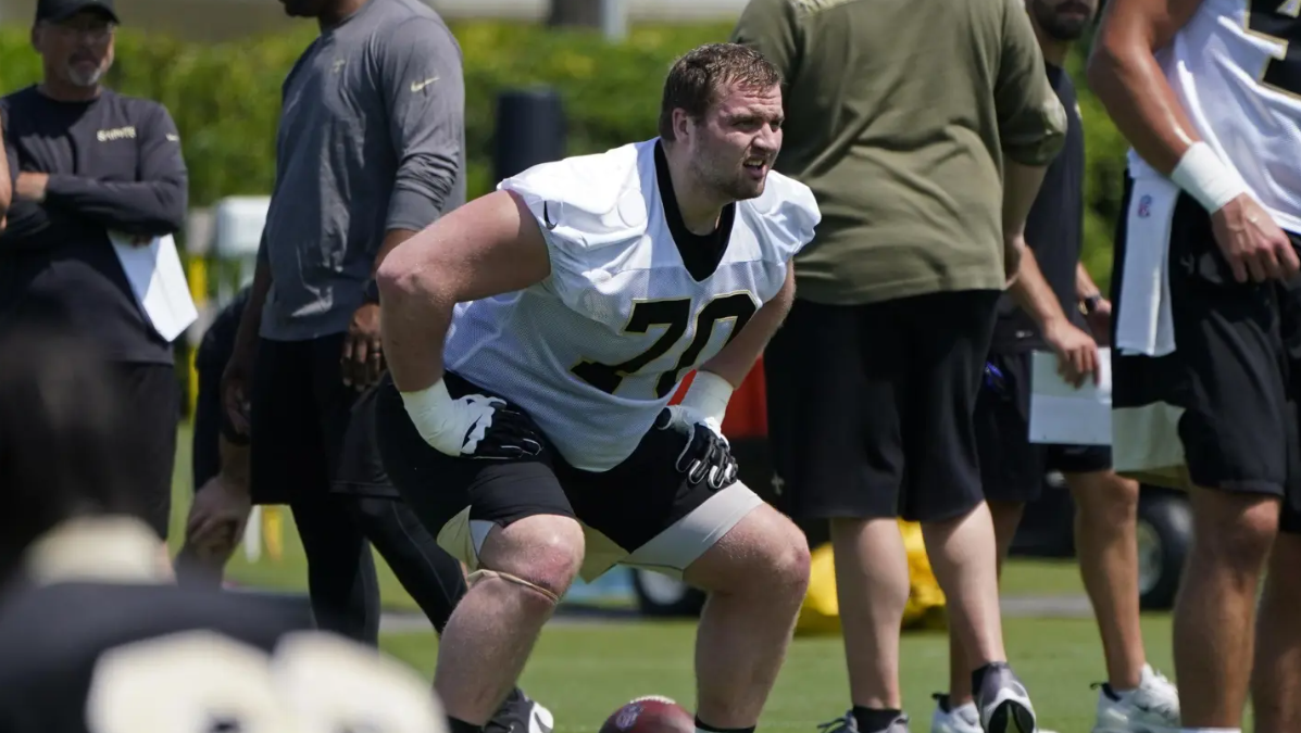 FULL REPORT: Saints offensive lineman Trevor Penning looking to right ...