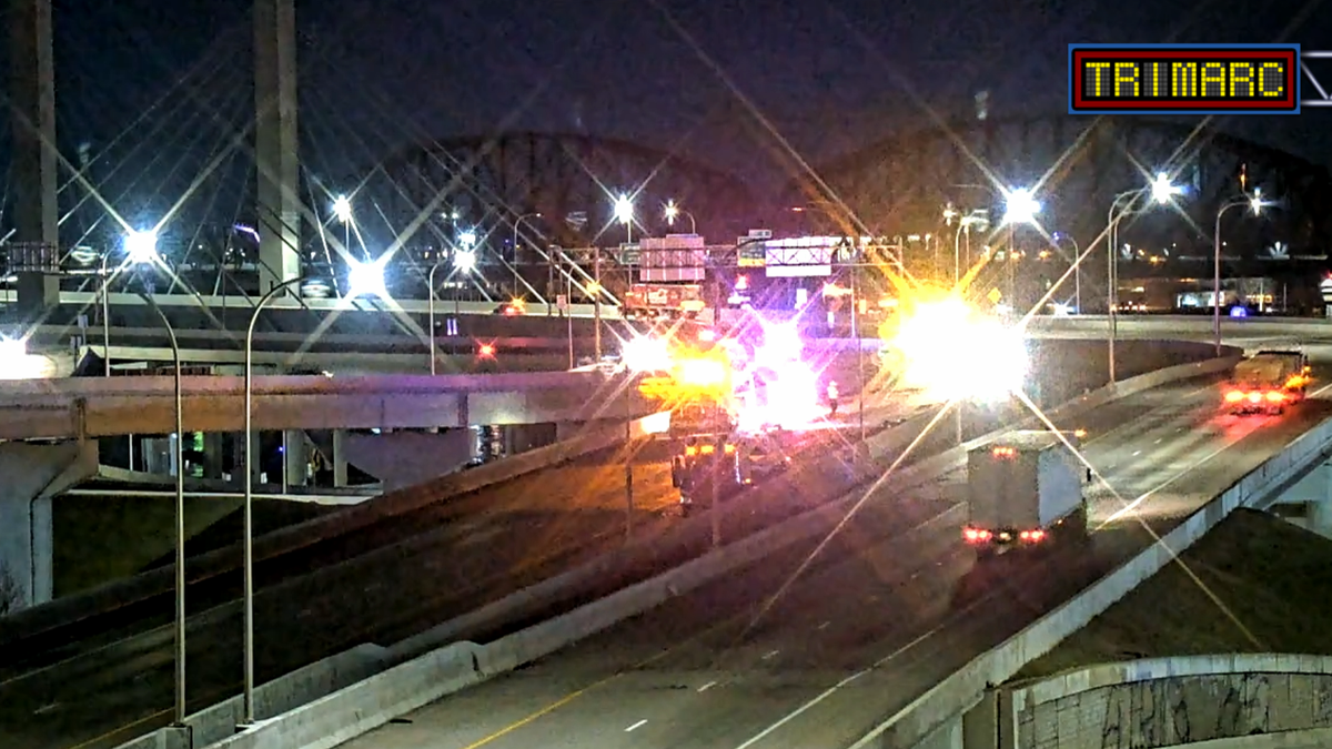 65 South closes after crash involving semi