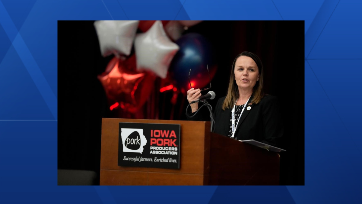 Trish Cook elected first woman president of Iowa Pork Producers