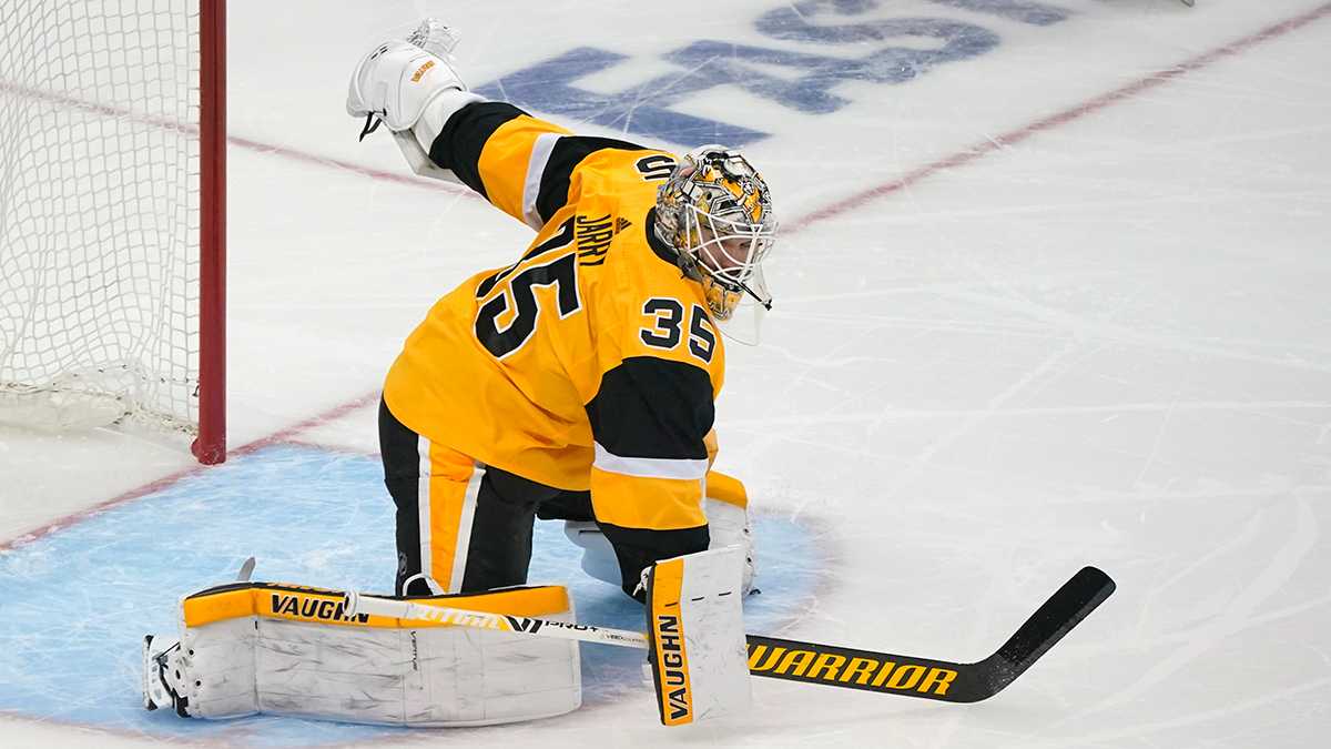 Penguins goalie Tristan Jarry day to day