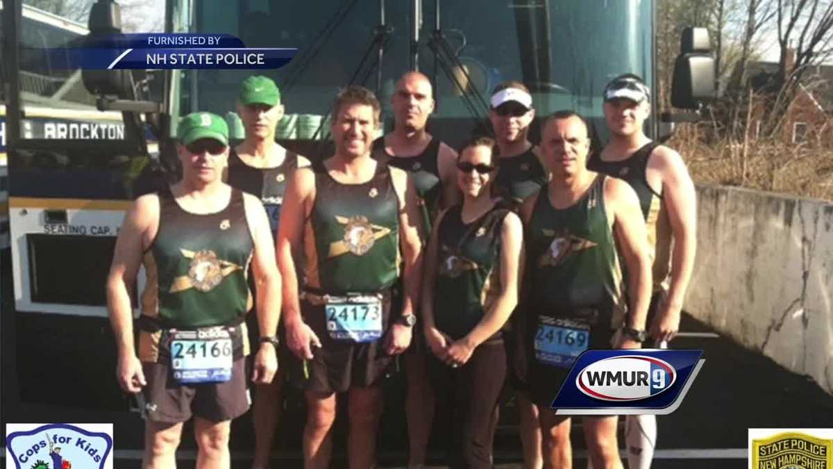 State troopers running Boston Marathon to benefit children's cancer charity