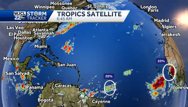 Tracking a good chance for rain and possible tropical development