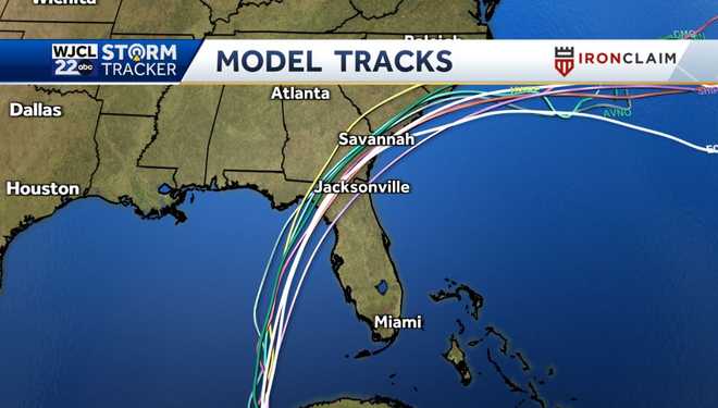 Idalia track and where it will track over the coming days